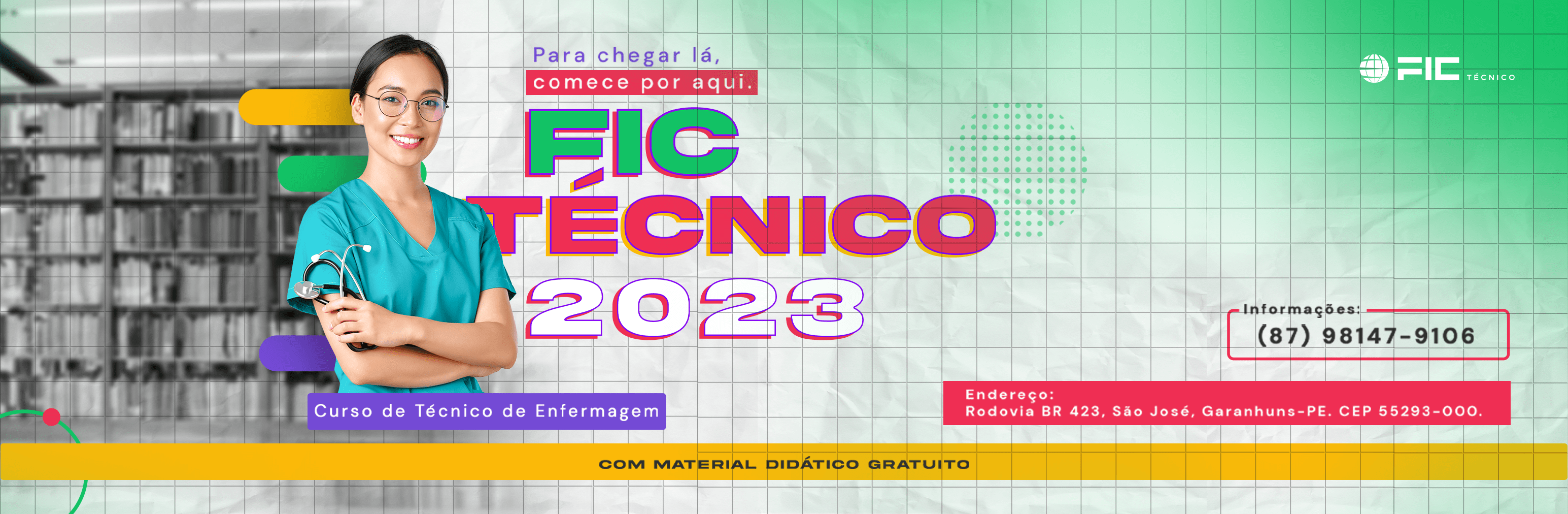 FIC FACULDADE INTEGRADA CETE – Para ir mais longe, vem de FIC